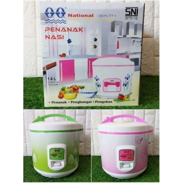 Jual MAGIC COM RICE COOKER QQ 1,8 1.8 LITER L 1,8L 1.8L ALUMINIUM ANTI ...