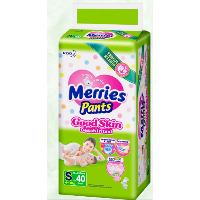 Jual pampers merries ukuran S | Shopee Indonesia