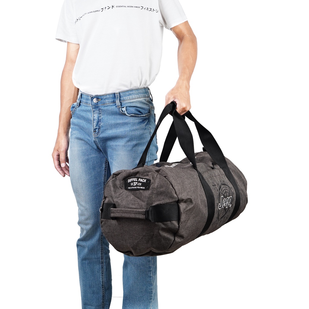 Jual Jeep Duffle Bag JP TB 402 Brown | Shopee Indonesia