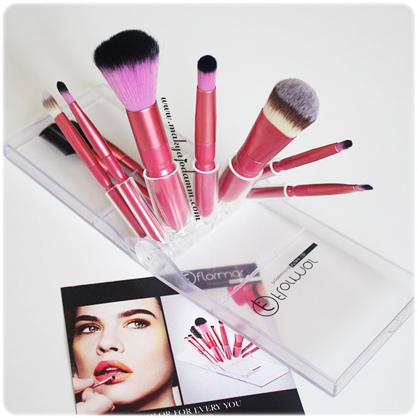 Jual (LIMITED EDITION) Original Flormar Makeup Mini Brush Set (Made in ...