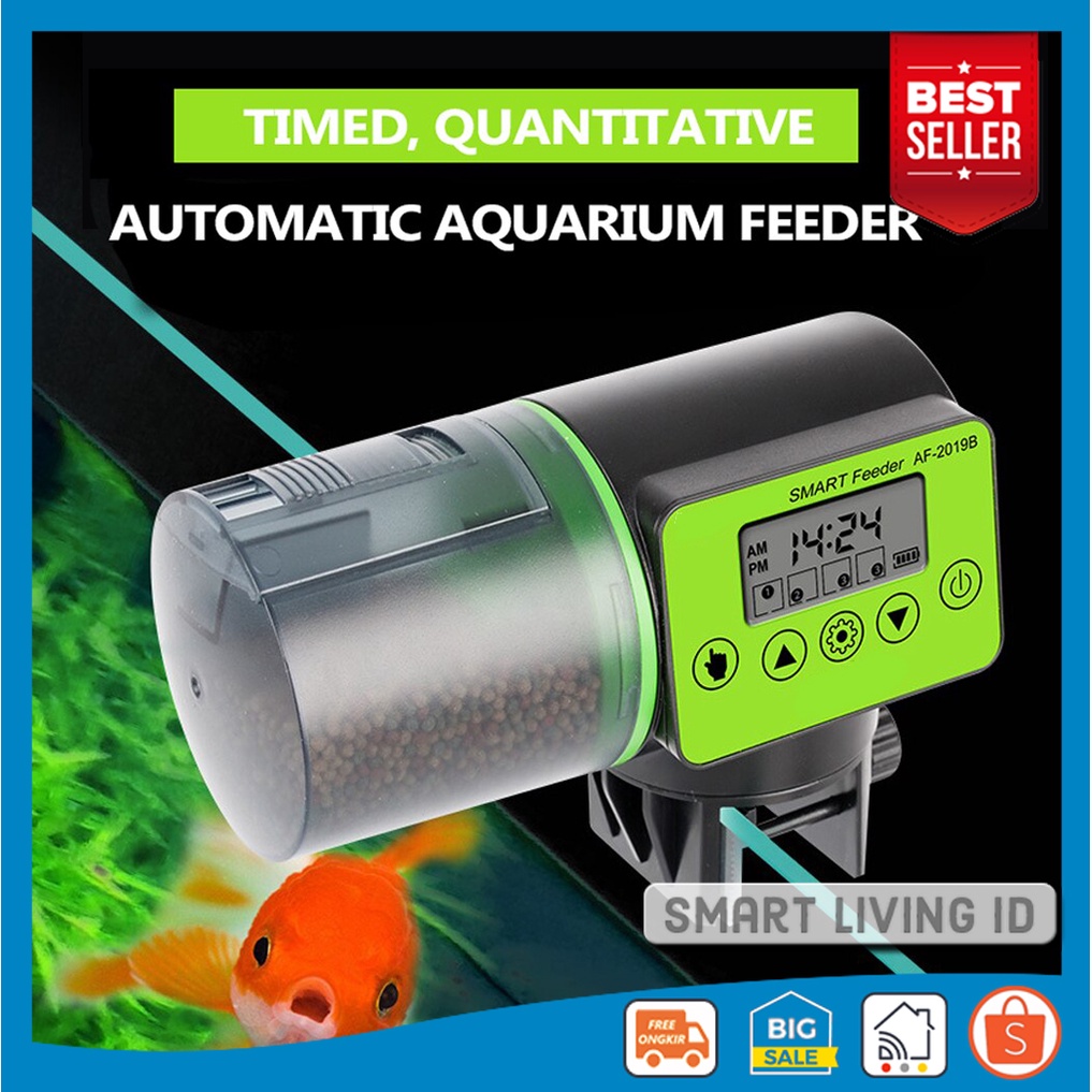 Jual Automatic Fish Feeder Dispenser Makanan Pakan Ikan Otomatis ...