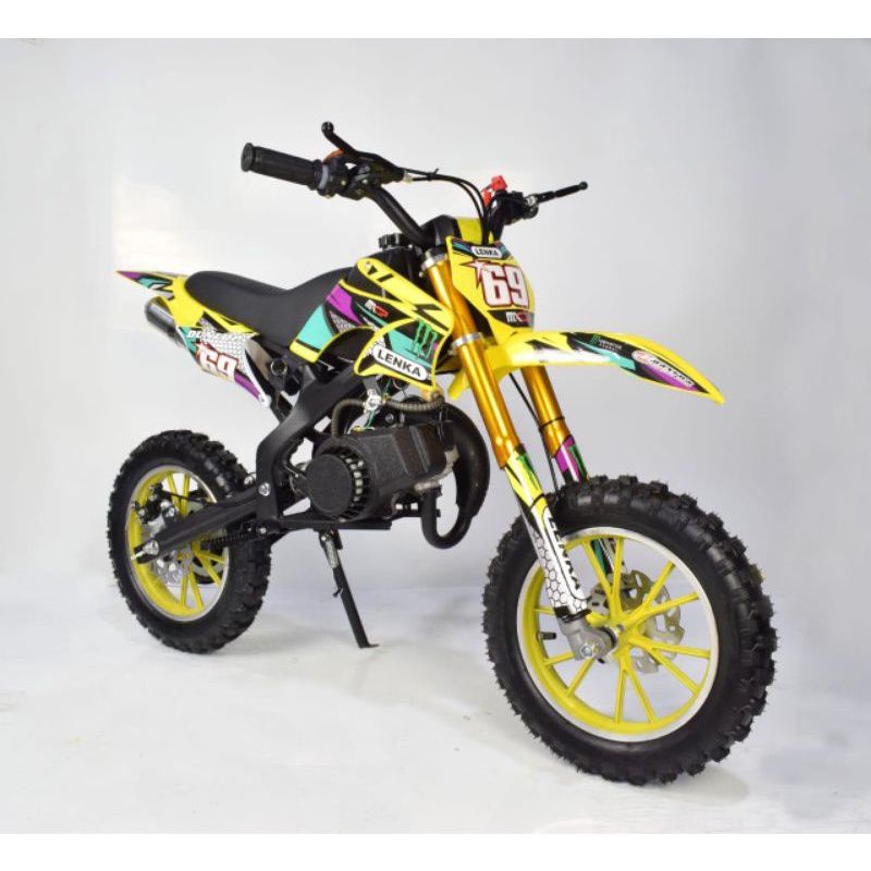 Jual MOTOR MEDIUM TRAIL LENKA 69 50CC MESIN 2 TAK MOTOR MINI ANAK ...