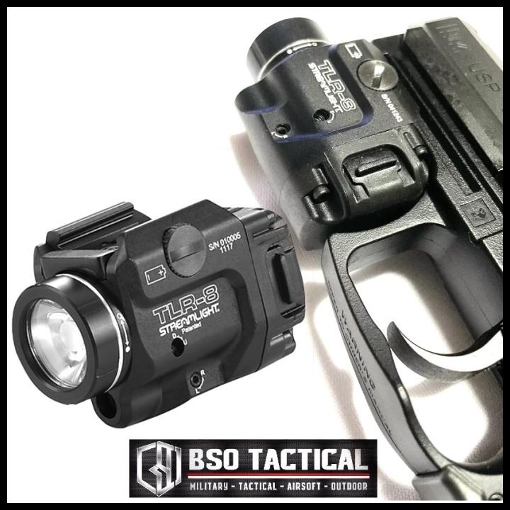 Jual Senter Tactical Streamlight Tlr 8 Led Pistol Weapon Light With ...
