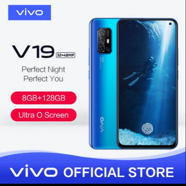 Jual VIVO V19 RAM 8 ROM 256 NEW (GARANSI RESMI VIVO) | Shopee Indonesia