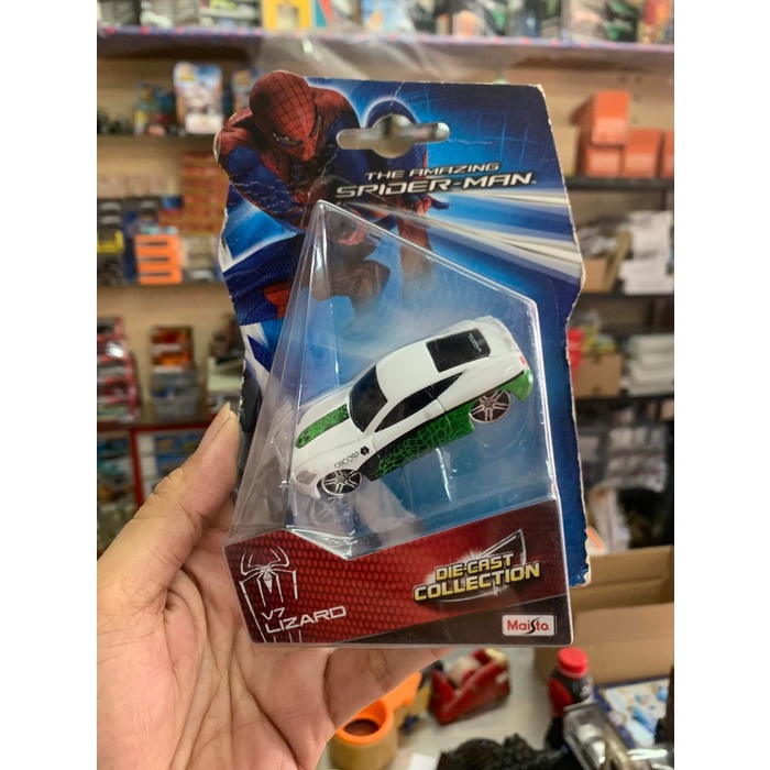 Jual Maisto The Amazing Spiderman V7 Lizard - CARD JELEK LESISH ...