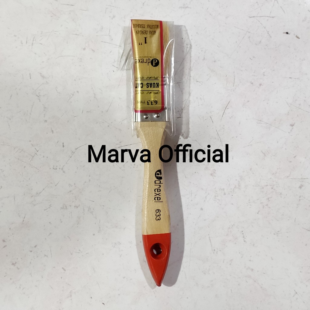 Jual KUAS & Cat raja RADJA LUX kayu besi baja minyak 25 gr MERAH PUTIH ...