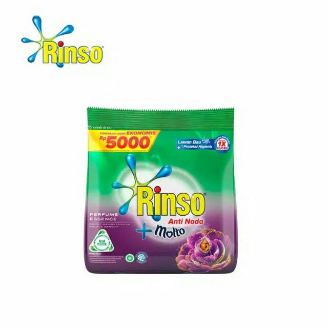 Jual Sabun cuci detergent bubuk Rinso ukuran sedang 240 gr | Shopee ...