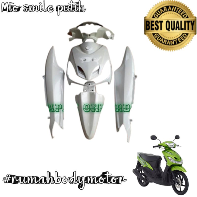 Jual YAMAHA MIO SMILE COVER BODY HALUS FULL SET BIRU, MERAH, HIJAU ...