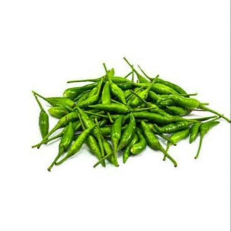 Jual cabe/cabai/lombok rawit hijau segar | Shopee Indonesia