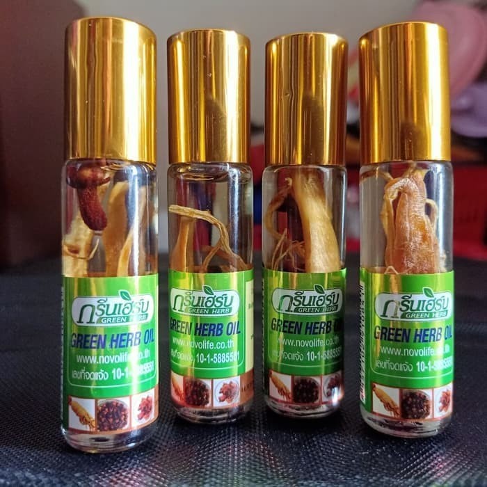 Jual Minyak Angin Herbal Green Herb OIL | Rempah ASLI | Original ...