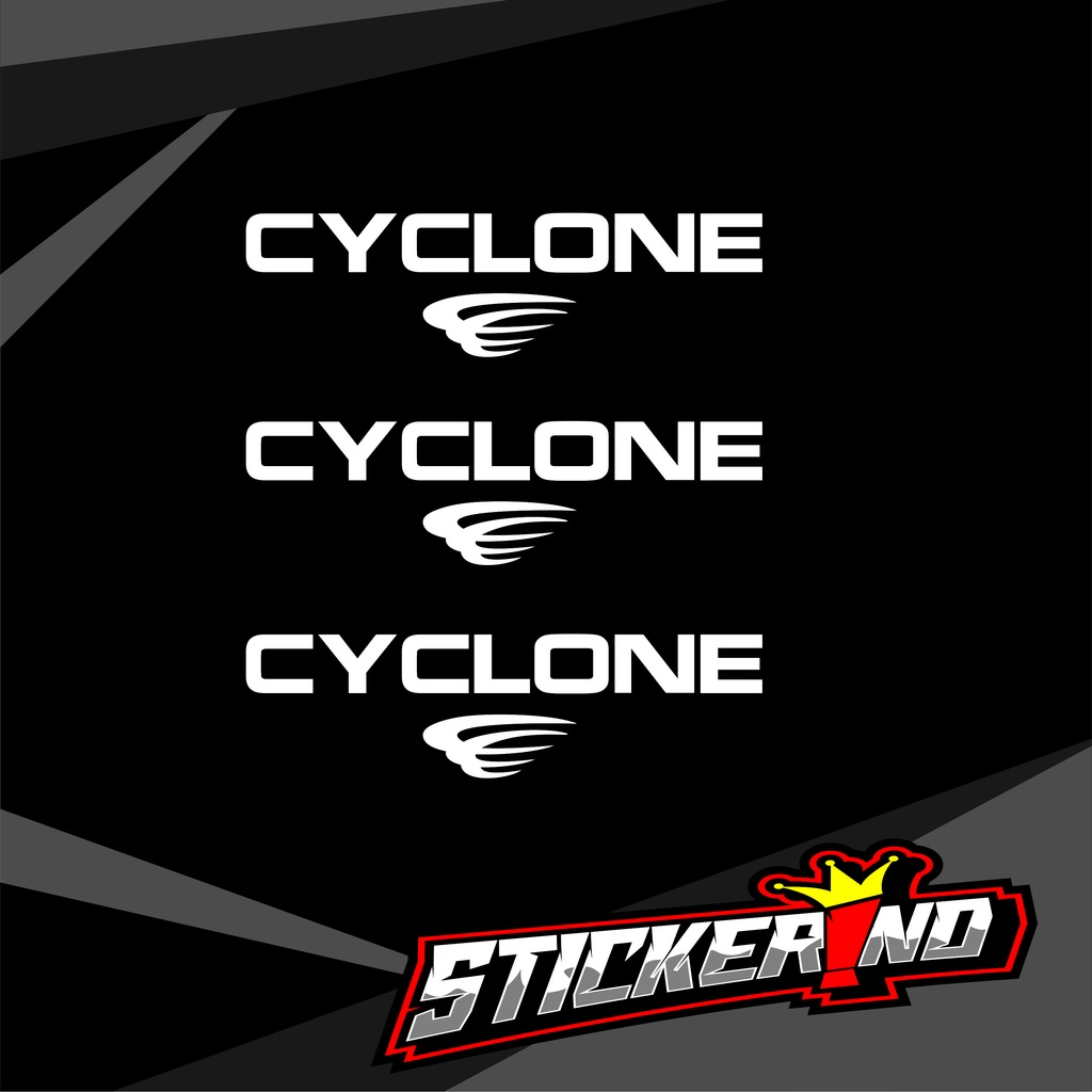 Jual STICKER STIKER CYCLONE L300 ELSAPEK | Shopee Indonesia