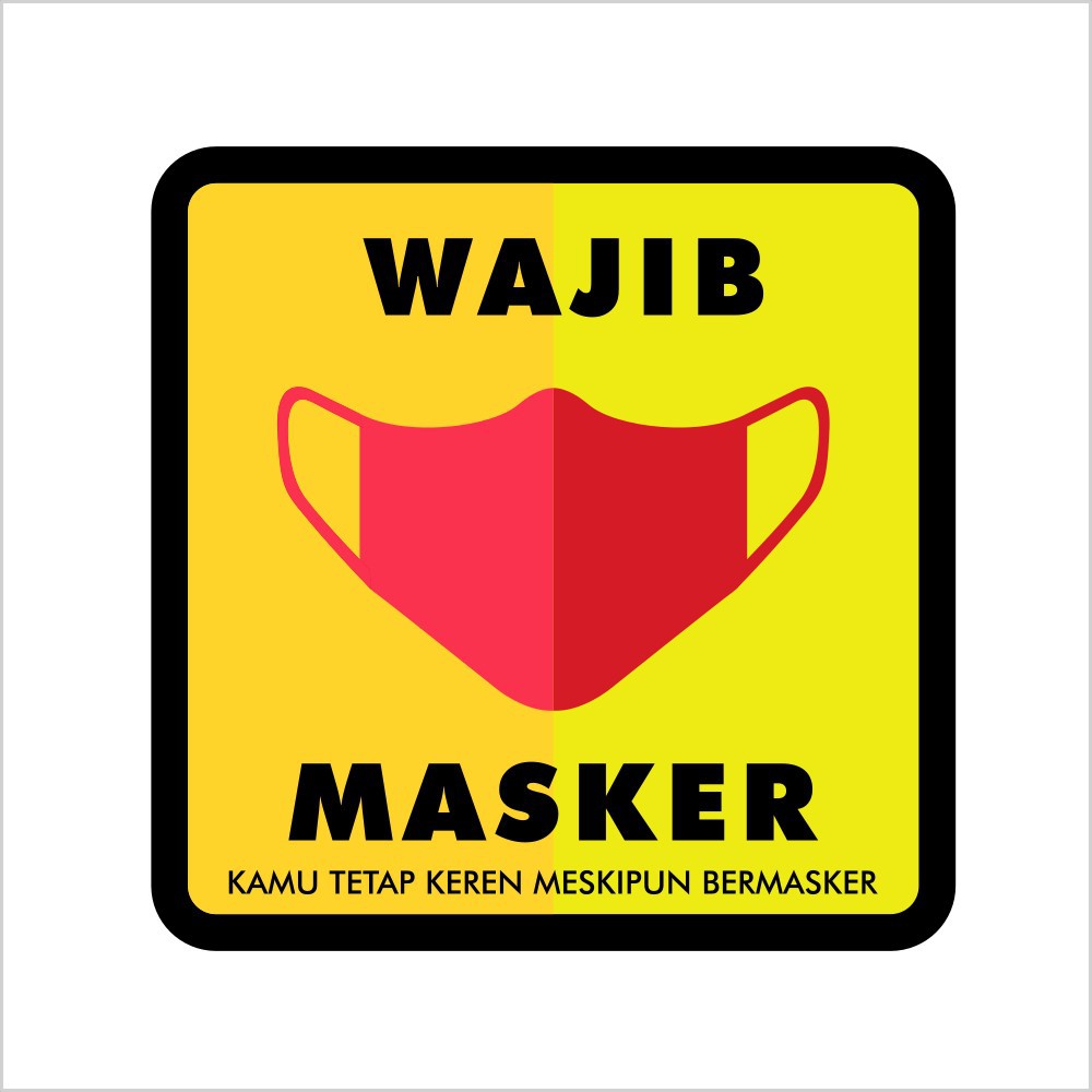 Jual Stiker Pakai Masker Lucu | Shopee Indonesia
