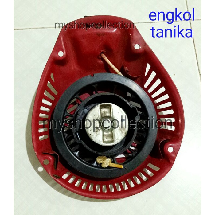 Jual engkol mesin tanika gx160 , gx200 / recoil starter mesin penggerak GX 160 Tanika | Shopee ...