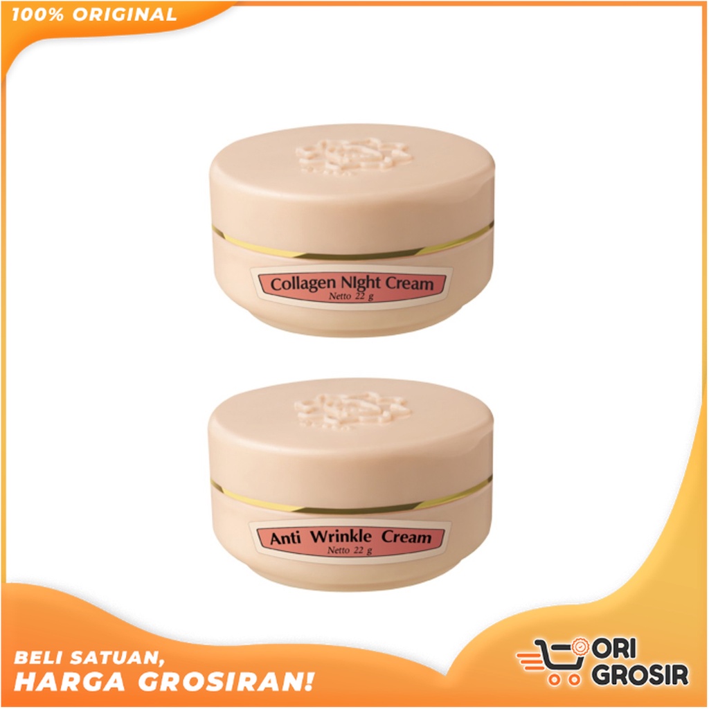 Jual ORI Grosir VIVA Anti Wrinkle Cream 22gr | VIVA Collagen Night ...