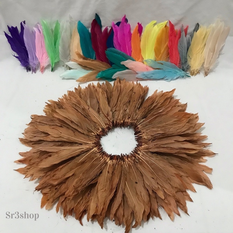 Jual Bulu Angsa Warna | Bulu Angsa | Bulu Dream Catcher | Shopee Indonesia