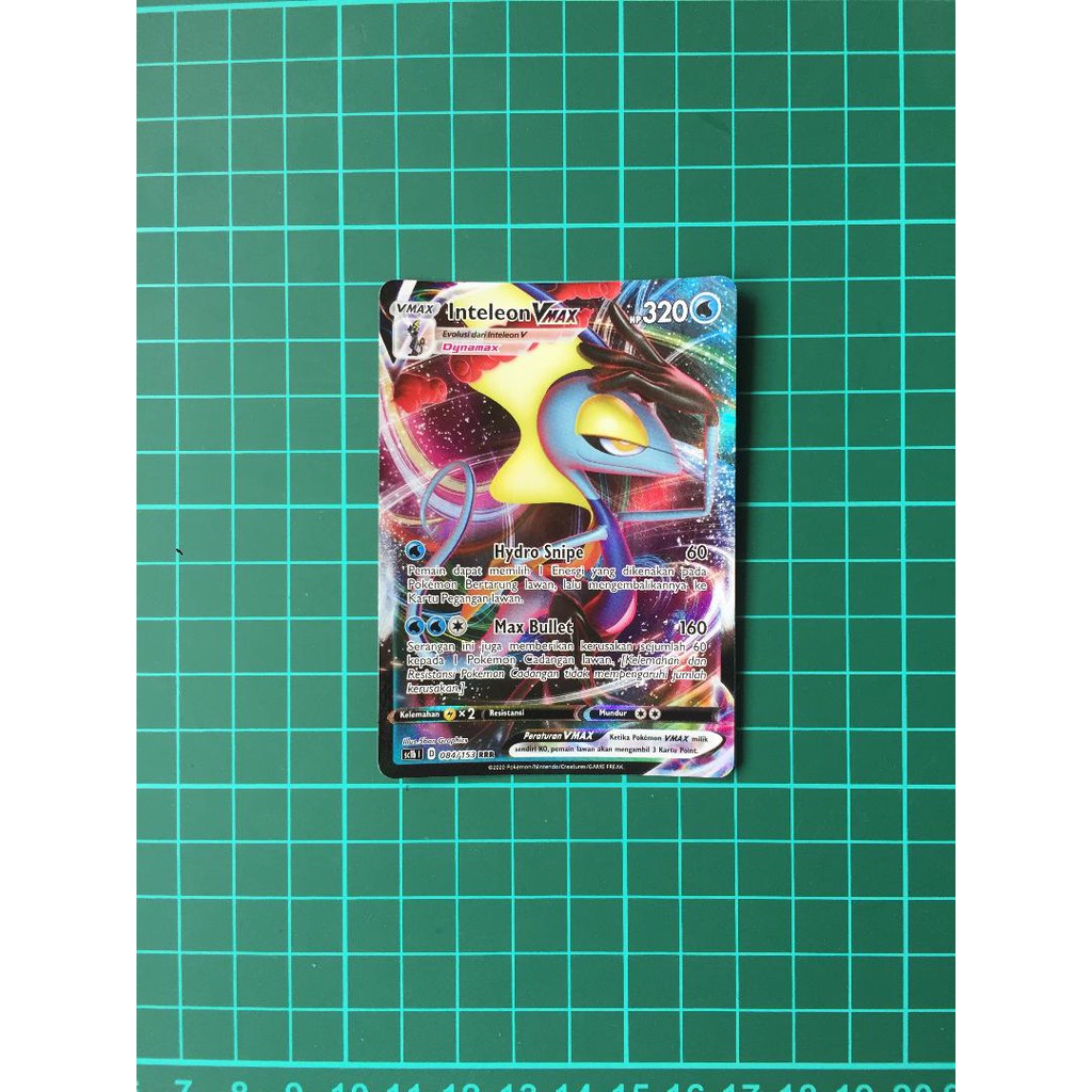 Jual Inteleon V Max RRR Kartu Pokemon TCG Indonesia | Shopee Indonesia