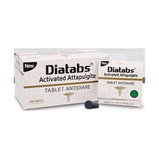 Jual NEW DIATAB 600 MG 1 Strip ,4 Tablet / Obat Diare | Shopee Indonesia