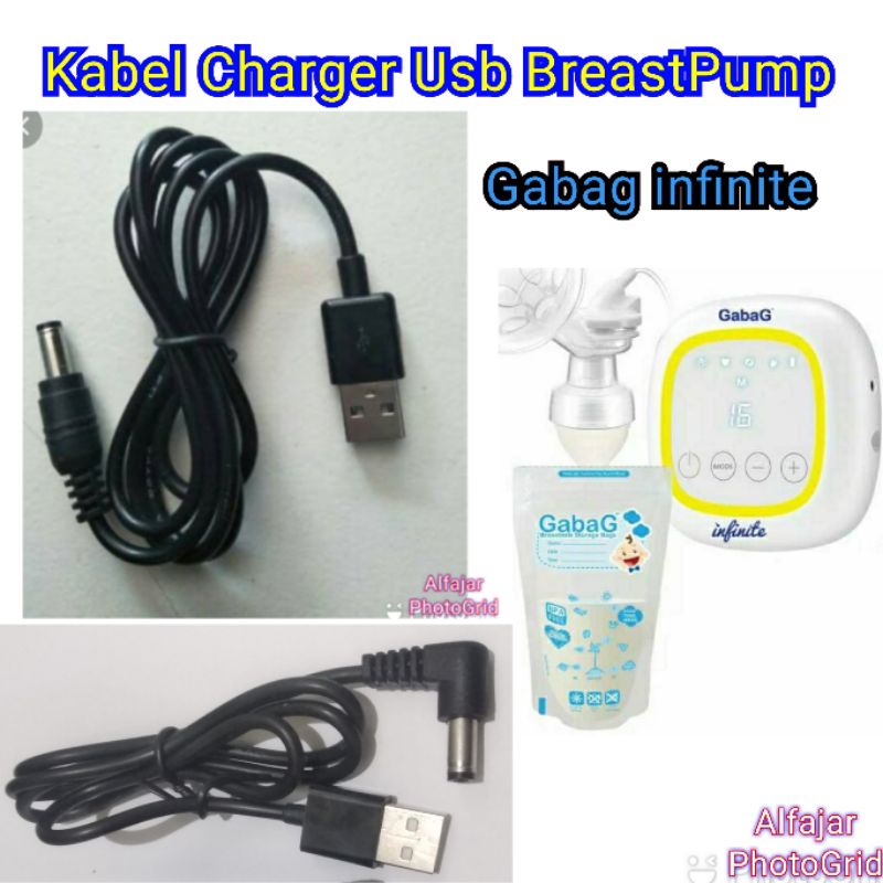 Jual Kabel Charger Usb Pompa Asi BreastPump Gabag Clarie's Malish ...