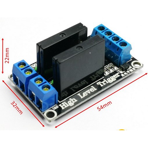 Jual SOLID STATE RELAY SSR 2 CHANNEL 5VDC HIGH LEVEL TRIGGER | Shopee ...