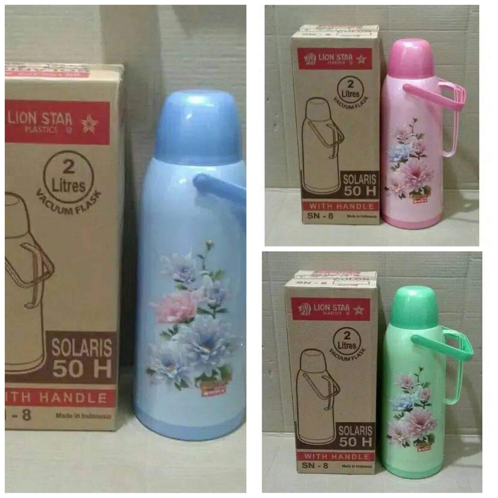 Jual ORIGINAL PRODUK TERMOS SOLARIS LION STAR 2L / Termos air panas 2 liter LION STAR solaris 50 ...