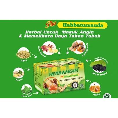 Jual HERBANGIN / OBAT MASUK ANGIN / HERBANGIN PLUS Habbatussauda ...