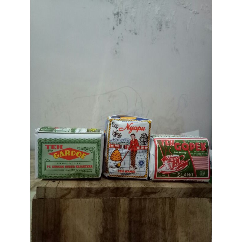 Jual RACIKAN TEH KHAS SOLO(NYAPU,GARDOE DAN GOPEK) | Shopee Indonesia