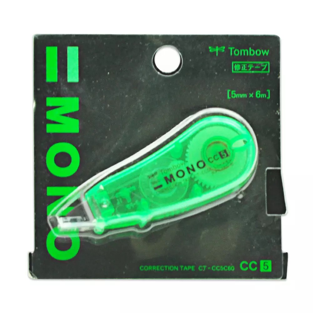 Jual CORRECTION TAPE 5MM X 6M GREEN CT-CC5C60 TOMBOW ( ID : 272763 ) | Shopee Indonesia
