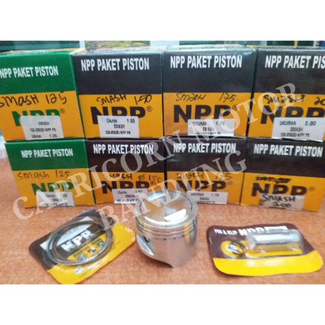 Jual Piston Kit SMASH SHOGUN 110 NPP oversize 125 150 175 200 | Shopee ...