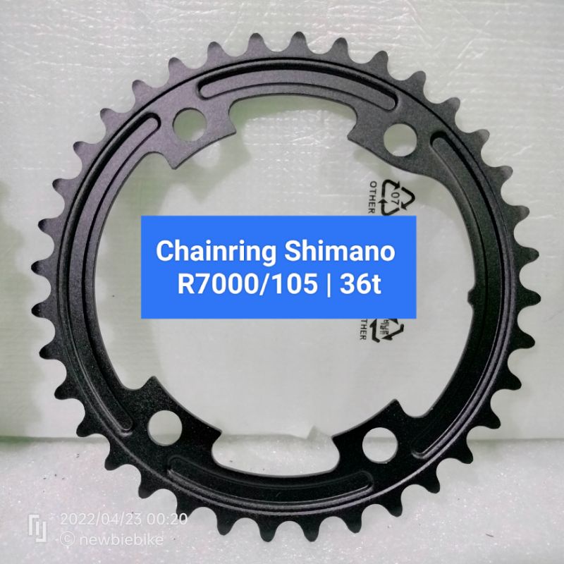 Jual Chainring Gir shimano 105 R7000 11 speed rasio 50t 52t 53t 39t 36t 34t bcd 110 via Japan ...