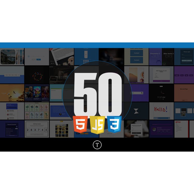 Jual ZEROHERO Video Tutorial 50 Projects In 50 Days - HTML, CSS & JavaScript | Shopee Indonesia