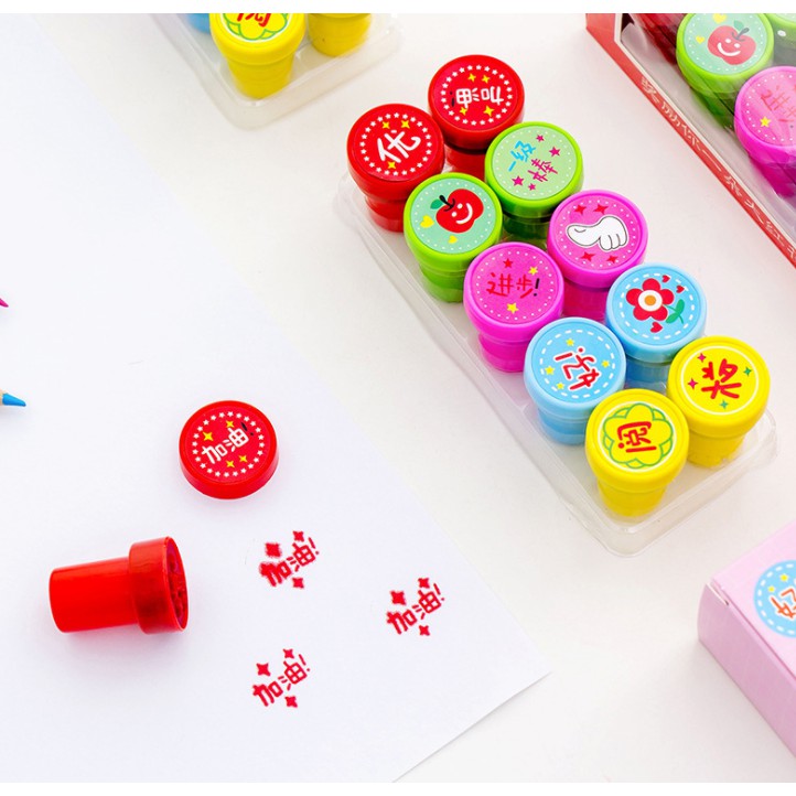 Jual Stempel emoji smiley, stempel anak, stempel lucu dan menarik ...