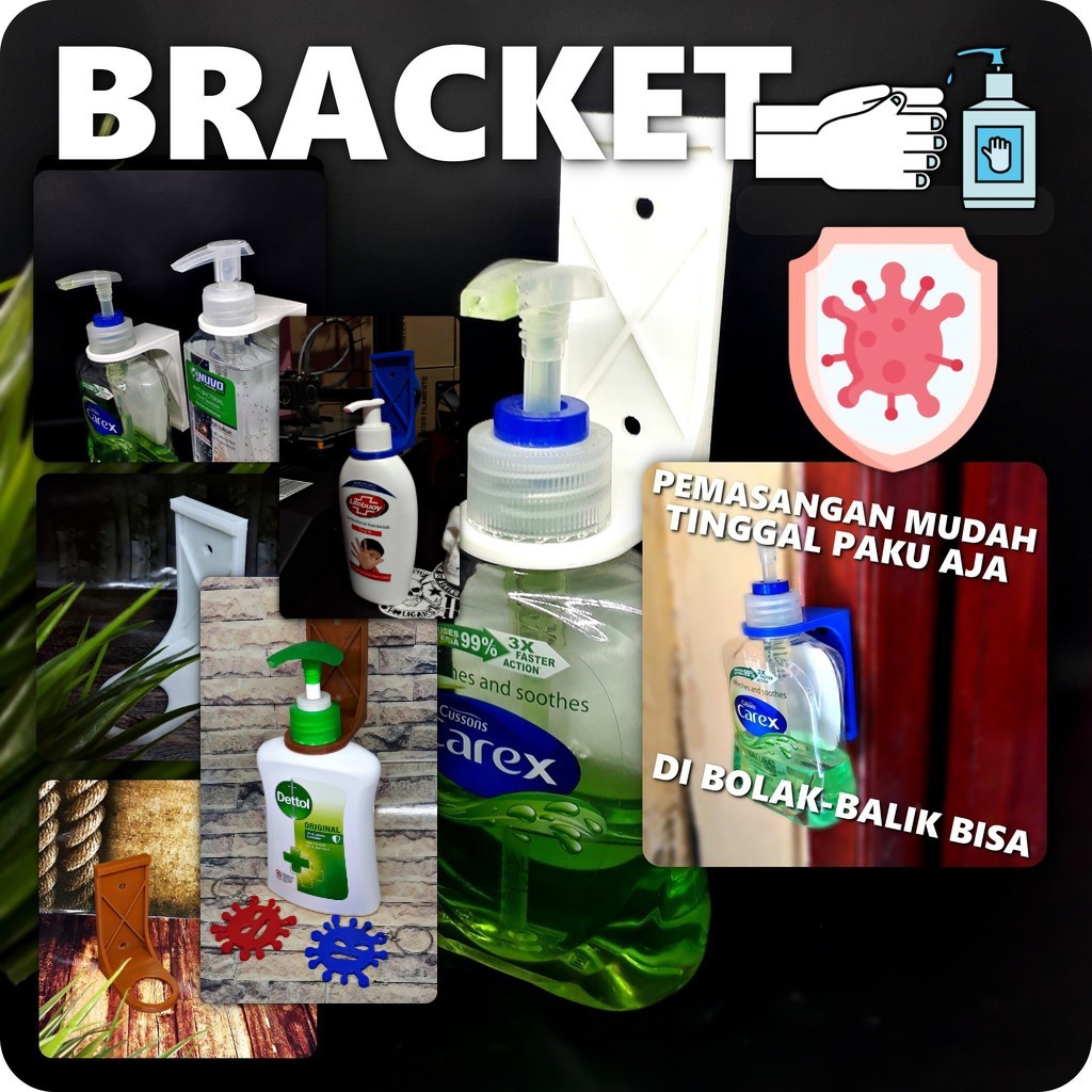 Jual BRACKET HAND Sanitizer Berkualitas Murah, Bahan Tebal Kuat ...
