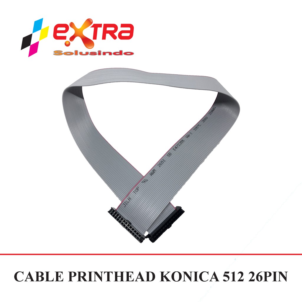 Jual CABLE PRINTHEAD KONICA 512 26 PIN / KABEL HEAD KONICA 512 26 PIN ...