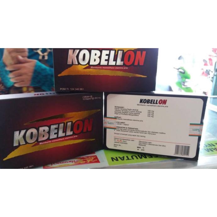 Jual Kobellon isi 20 kapsul ( untuk stamina pria ) | Shopee Indonesia