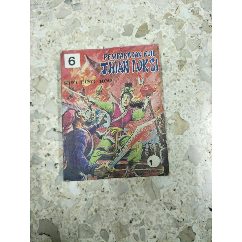 Jual Buku Cerita Silat Kho Ping Hoo Pembakaran Kuil Thian Lok Si no 1-9 ...