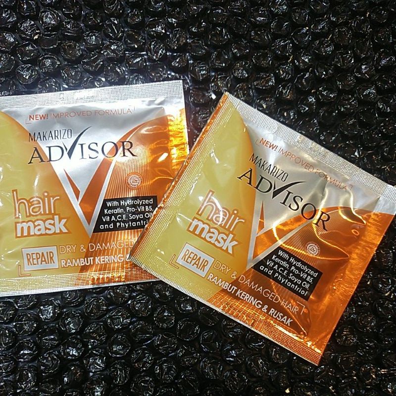 Jual MAKARIZO HAIR MASK SACHET 15ML | Shopee Indonesia