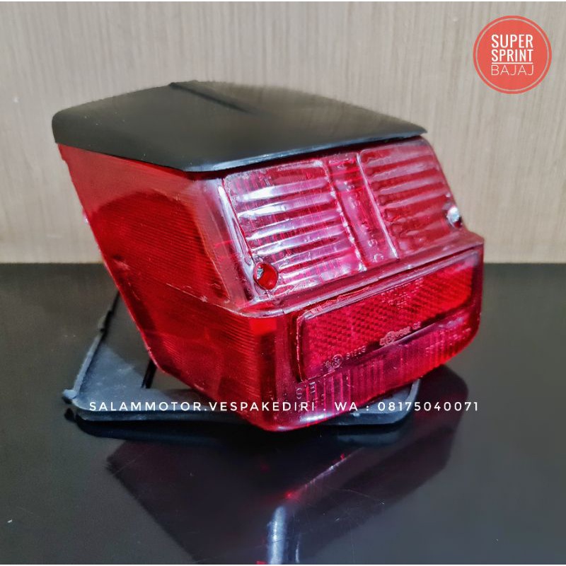 Jual lampu stop vespa stop lamp vespa super sprint bajaj replika SIEM ...