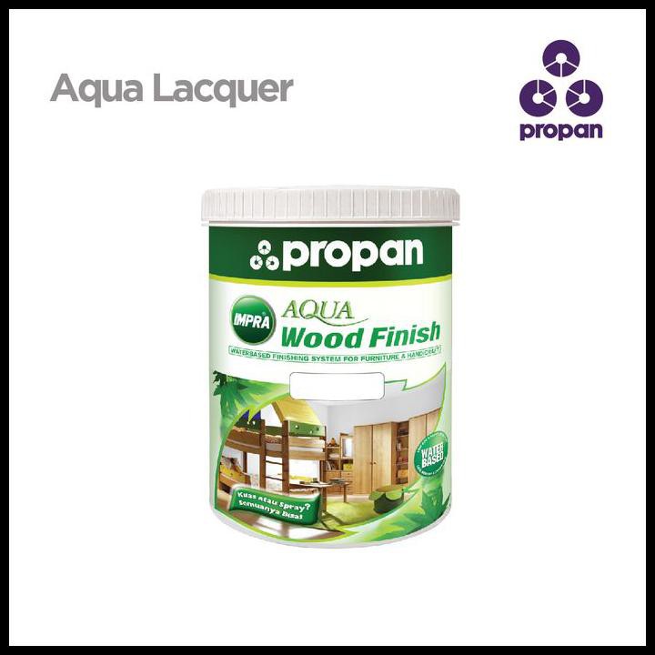 Jual Waterbased Top Coat Propan Impra Aqua Lacquer Clear Dof 1 L ...