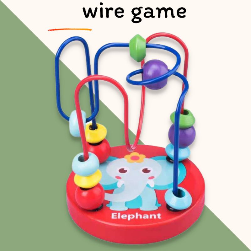 Jual edutoys shop WIREGAME WIRE GAME MINI mainan sensory montessori ...