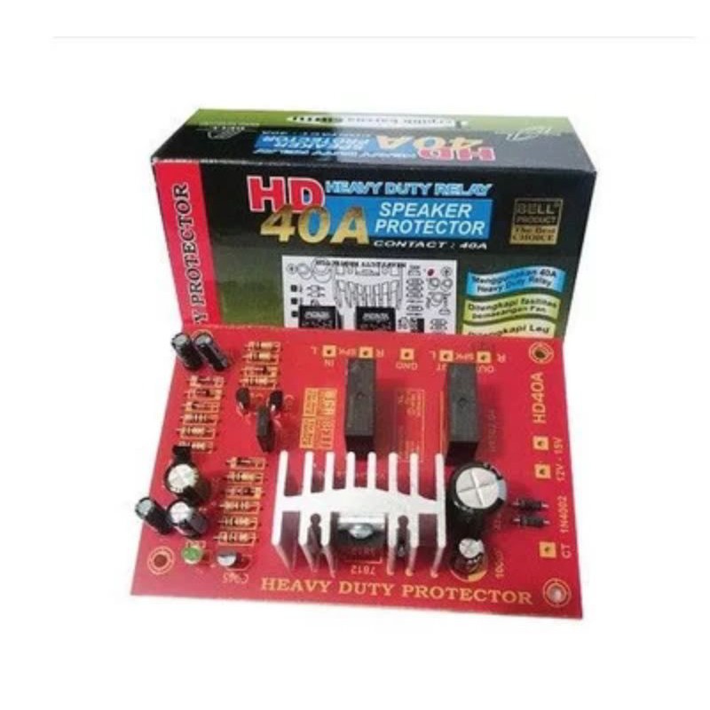 Jual KIT SPEAKER PROTECTOR HEAVY DUTY RELAY HD 40A ( KUALITAS BAGUS ...