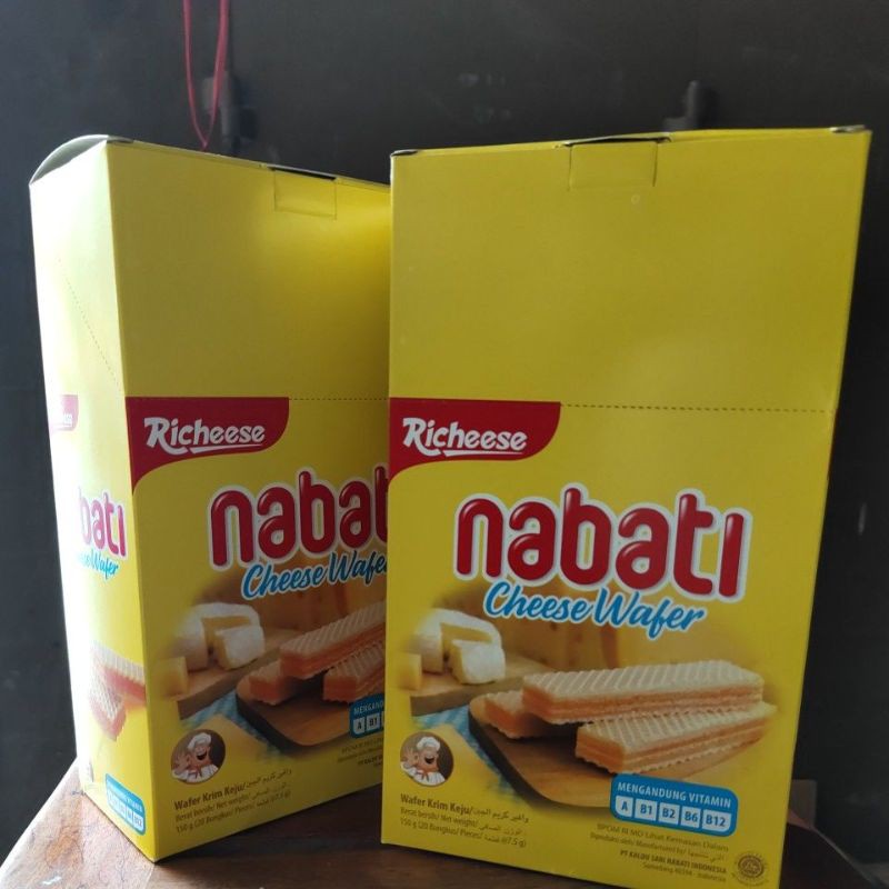 Jual Nabati Wafer keju / coklat (Box) | Shopee Indonesia