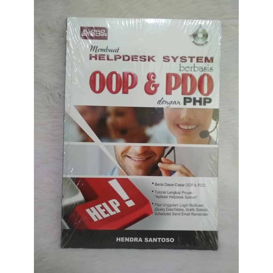 Jual Buku Pemrograman web PHP Membuat Helpdesk System Berbasis OOP dan PDO | Shopee Indonesia