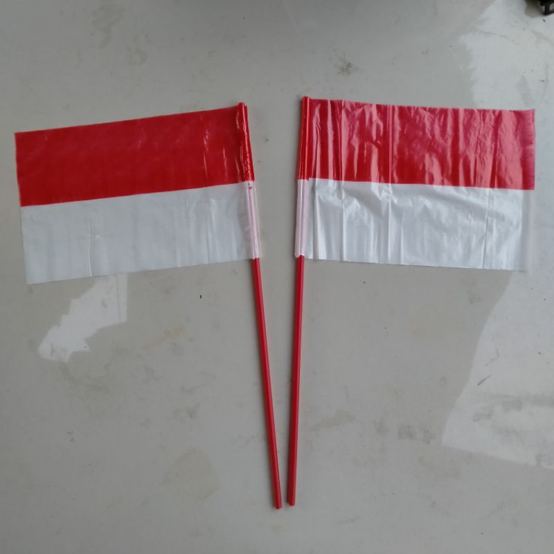 Jual Bendera Merah Putih Stik (10 Bendera) | Shopee Indonesia