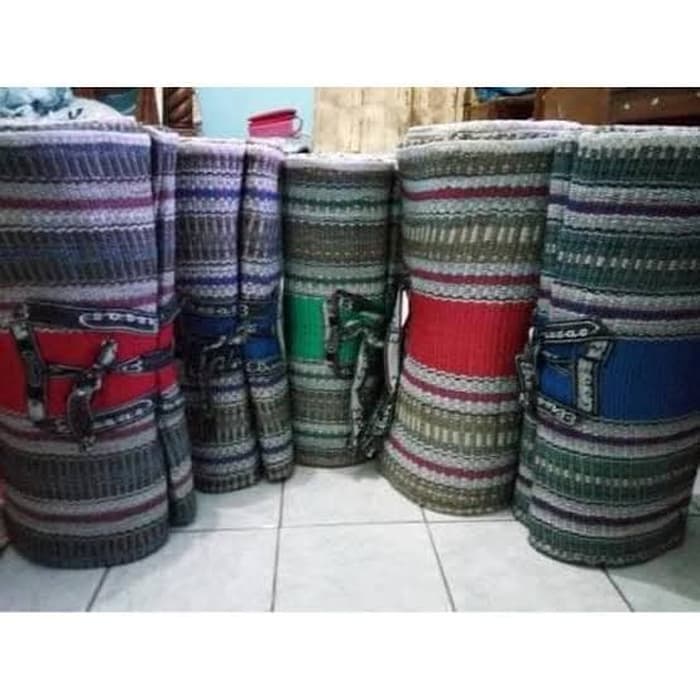 Jual Tikar Gulung Lipat Tradisional ukuran besar 2 meter x 3 meter ...