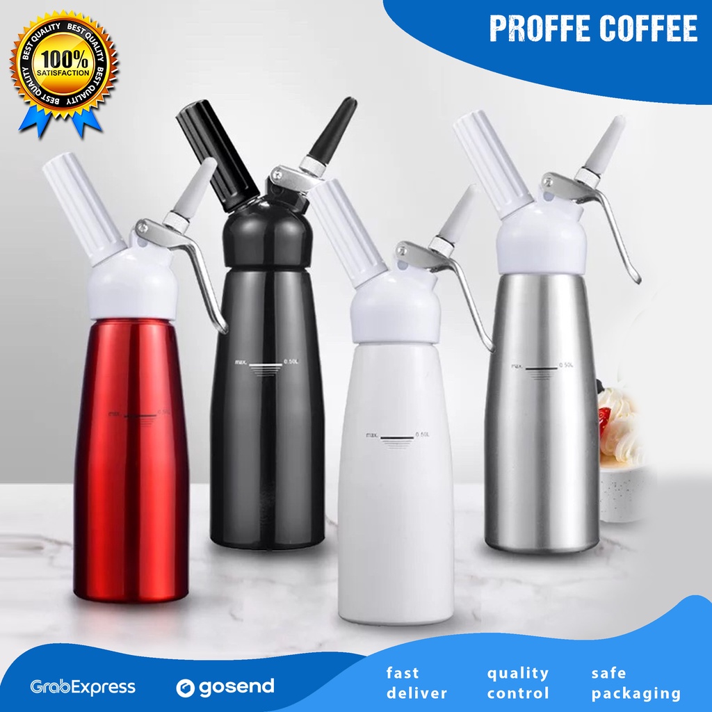 Jual whipping cream dispenser Cream whipper Alat pembuat whip cream ...