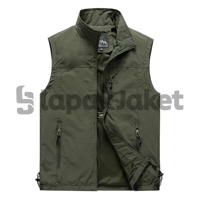 Jual rompi outdoor / rompi pria hiking / rompi lapangan / rompi ...