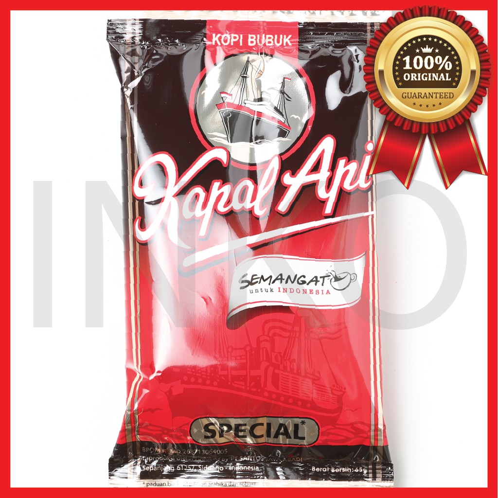 Jual KAPAL API KOPI BUBUK SPECIAL POUCH 65GR | Shopee Indonesia