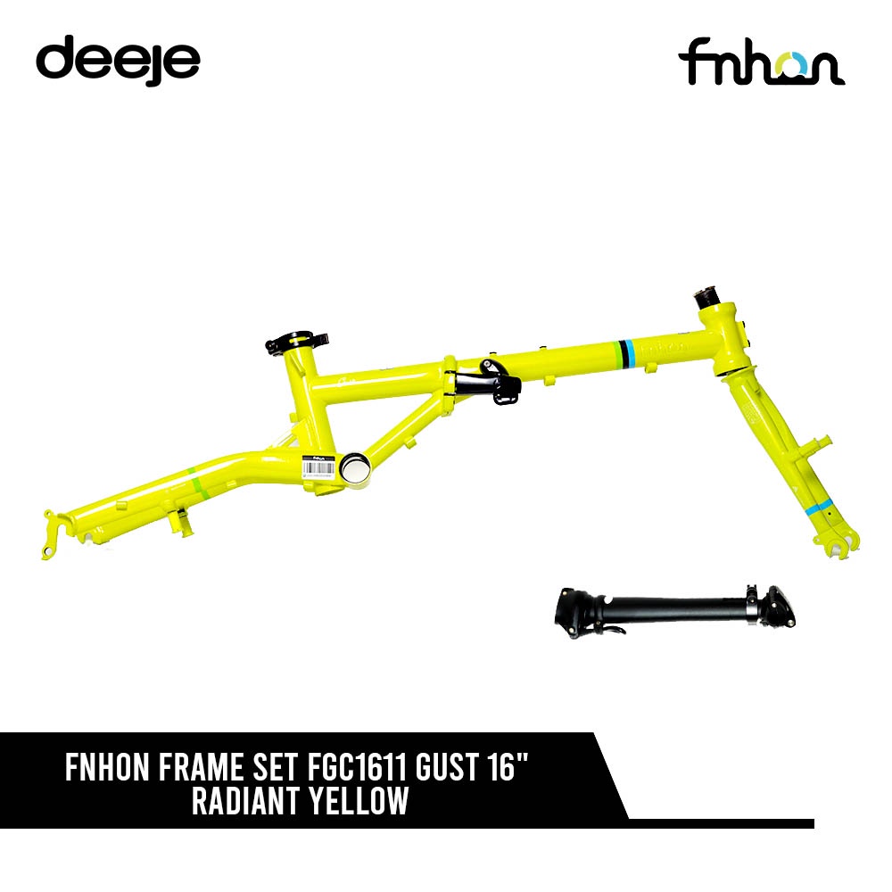 Jual FNHON FRAME SET FGC1611 GUST 16" RADIANT YELLOW | Shopee Indonesia