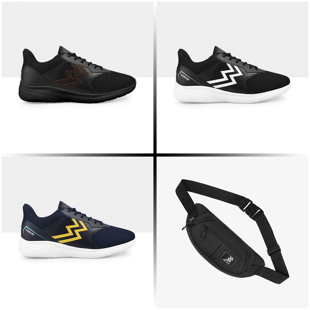 Jual Sepatu Athletica by Geoff Max l Larryflow Dark Black Navy White ...