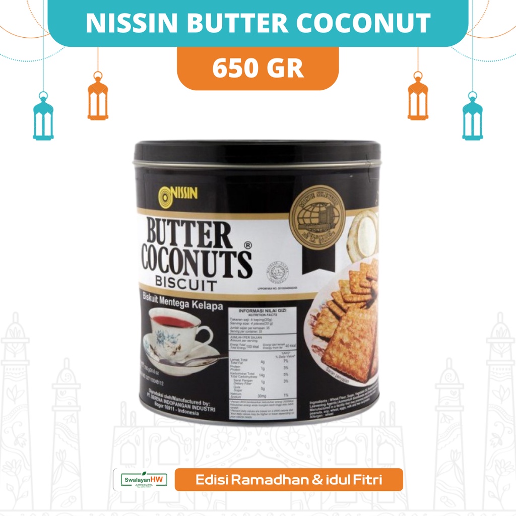 Jual NISSIN BUTTER COCONUT 650GR [ED 23 01 2026] | Shopee Indonesia
